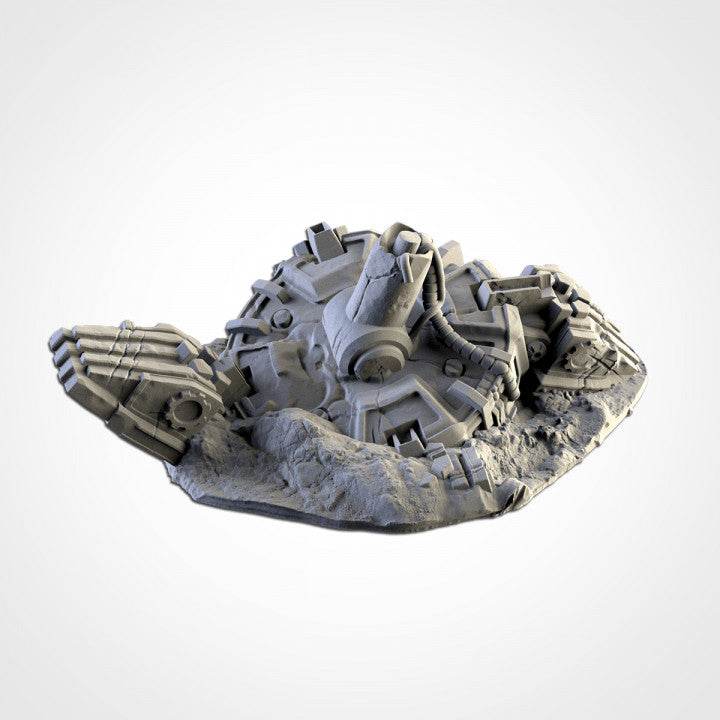 Destroyed Titan Terrain – Kiwi Tabletop