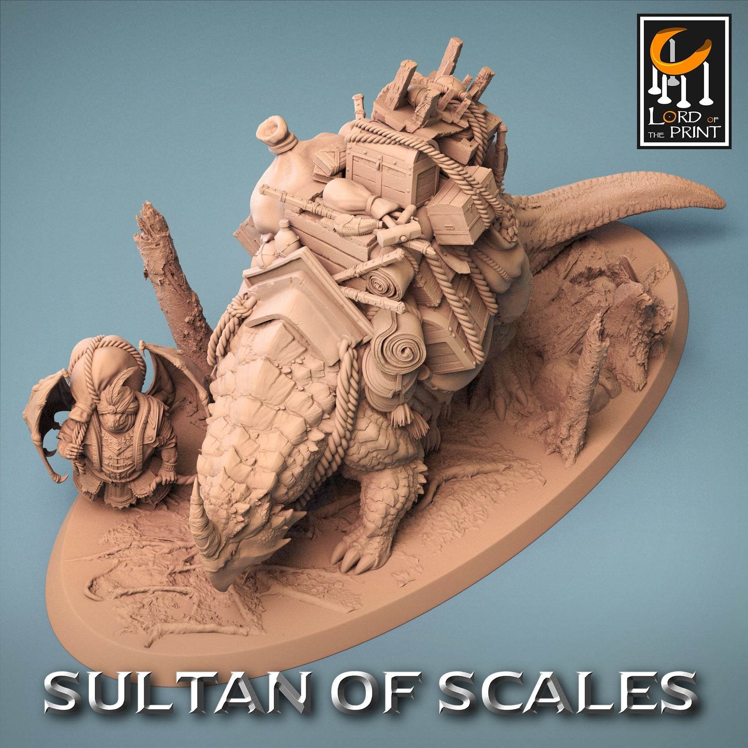 Galdara Merchant Mount w/ Dragonborn Peddler