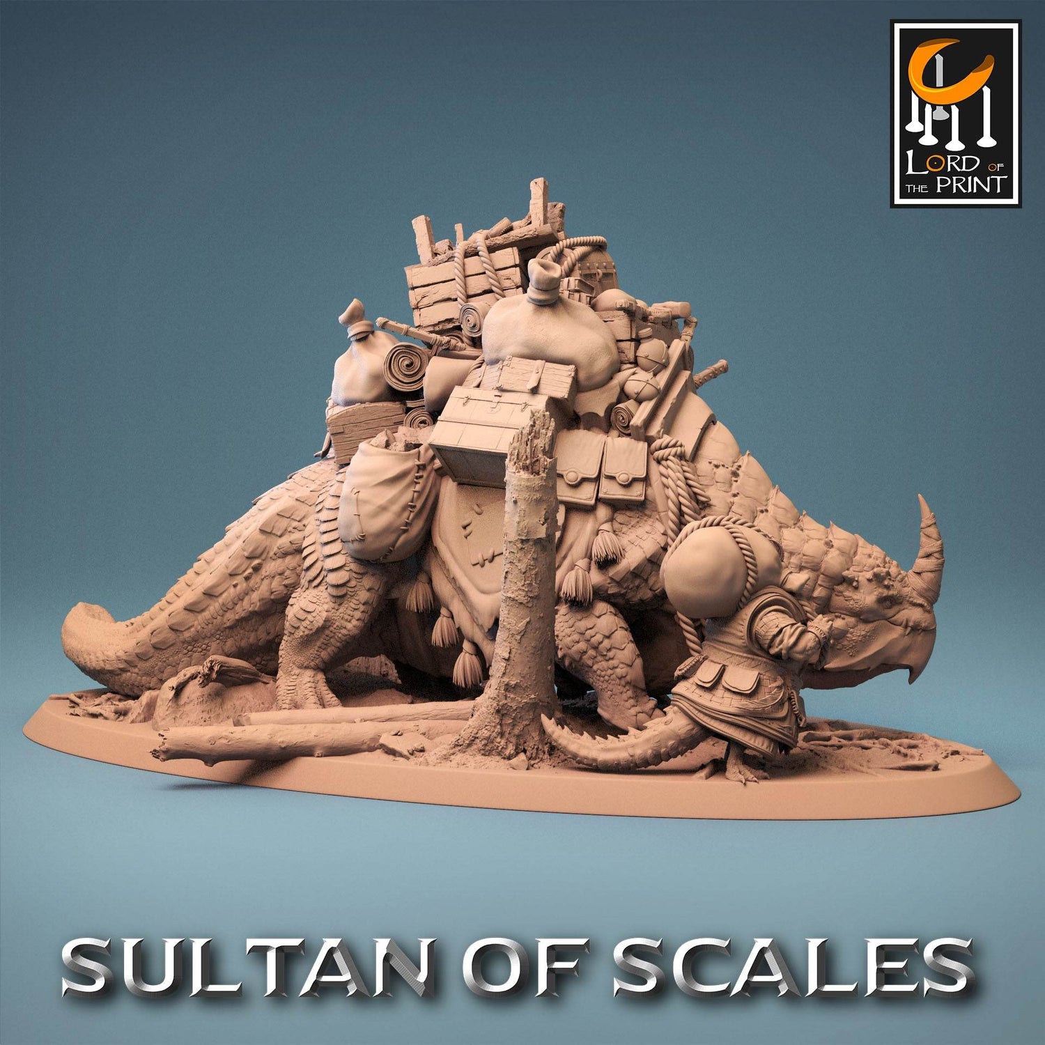 Galdara Merchant Mount w/ Dragonborn Peddler